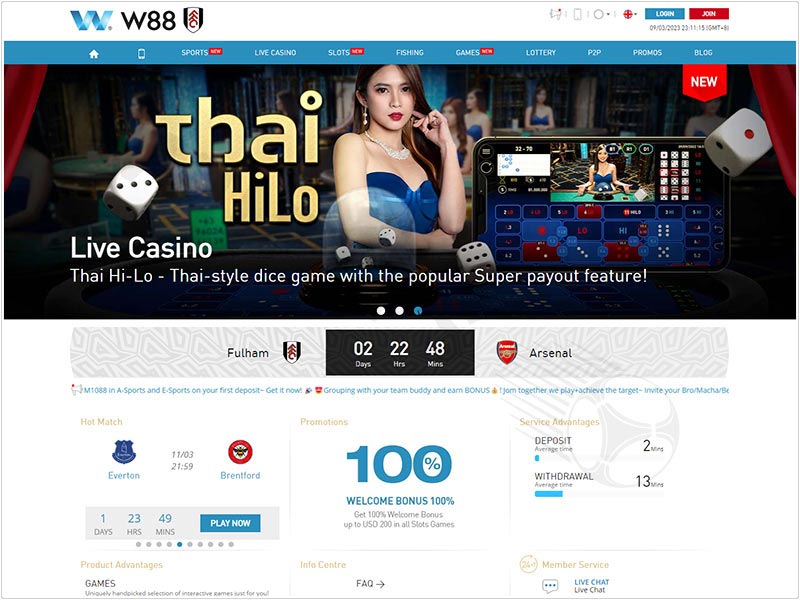 W88 Bookmaker Site [2025] - No.1 Online Betting in the World