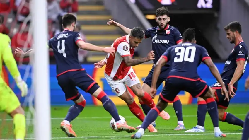 Sporting Braga 0-0 Crvena Zvezda Highlight | UEFA Europa League