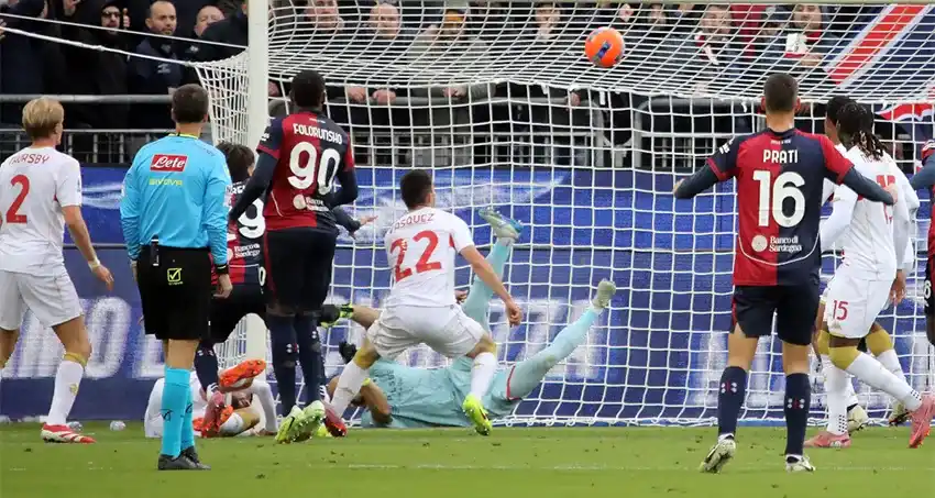 Cagliari 3-3 Genoa Highlight | Italian Serie A