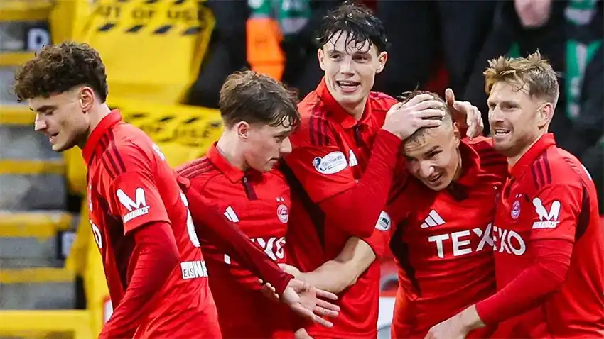 Aberdeen 1-0 Heart of Midlothian Highlight | Scottish Premier League