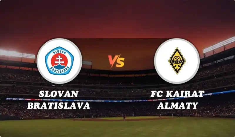 Slovan Bratislava 1-0 FC Kairat Almaty Highlight | UEFA Champions League
