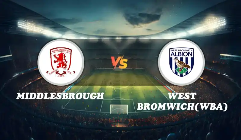 Middlesbrough 2-1 West Bromwich(WBA) Highlight | England Championship